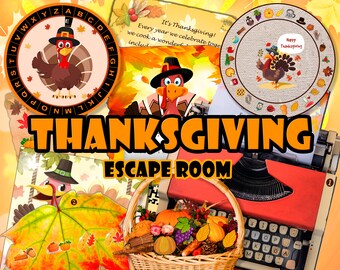 Kids Escape Room Christmas Printable Games Family Friendly | Etsy