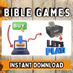 Christian Bible Feud Game Printable Jeopady Bible Family Feud Church ...