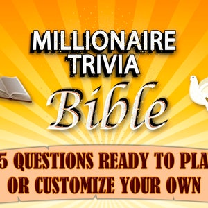 Bible Trivia Quiz, Zoom Bible Games, Bible Trivia, 5 Second, Word ...