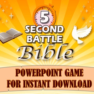 Bible Powerpoint Game Instant Download Zoom Games PPT Bible Game ...