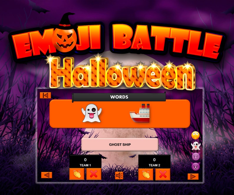Halloween Emoji Game Emoji Guess Game Halloween Emoji - Etsy