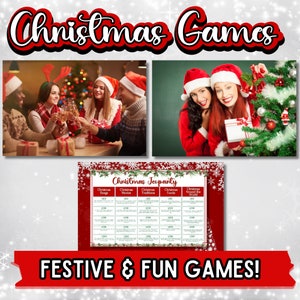 Printable Christmas Game Bundle Family Reunion Games - Etsy