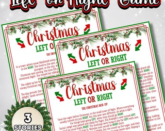 Pass the Gift Game Pass the Present Game Left Right Game, Right Left ...