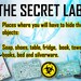 SECRET LAB Treasure Hunt Kids Game Scavenger Hunt Party Birthday Clues ...
