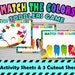 Color Sorting Activity Busy Book Preschool Toddler Didactic Material ...