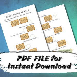 Indoor and Outdoor Treasure Hunt for Kids Riddles Treasure Hunt ...