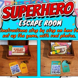 Birthday Escape Room for Kids Printable Escape Rooms Birthday Party ...
