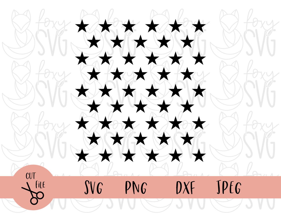 Black Star Silhouette Svg Black Star Png Stars Files for Cricut Stars ...