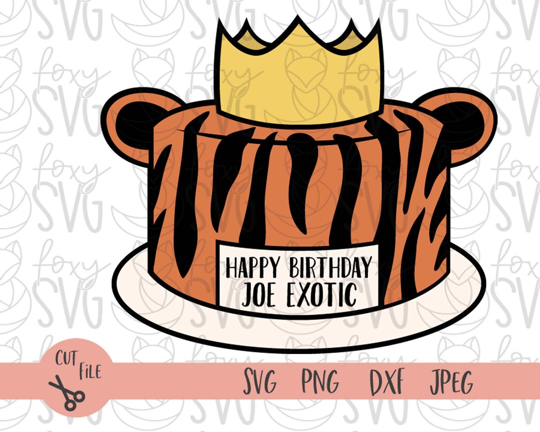 Joe Exotic Svg,joe Exotic Png, Senior Svg, Tiger King Svg,2020 Svg ...