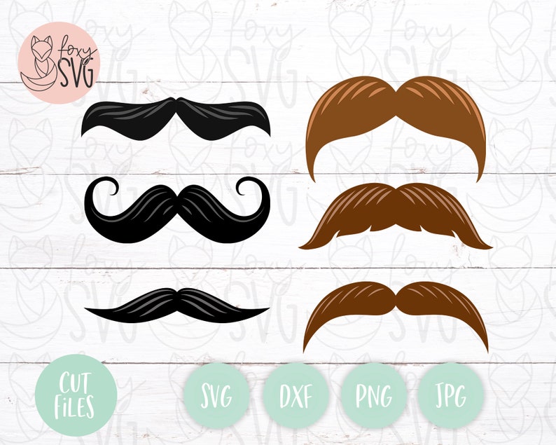Mustache Svg Bundle, Mustaches Svg, Mustache Clipart, Moustache Svg ...