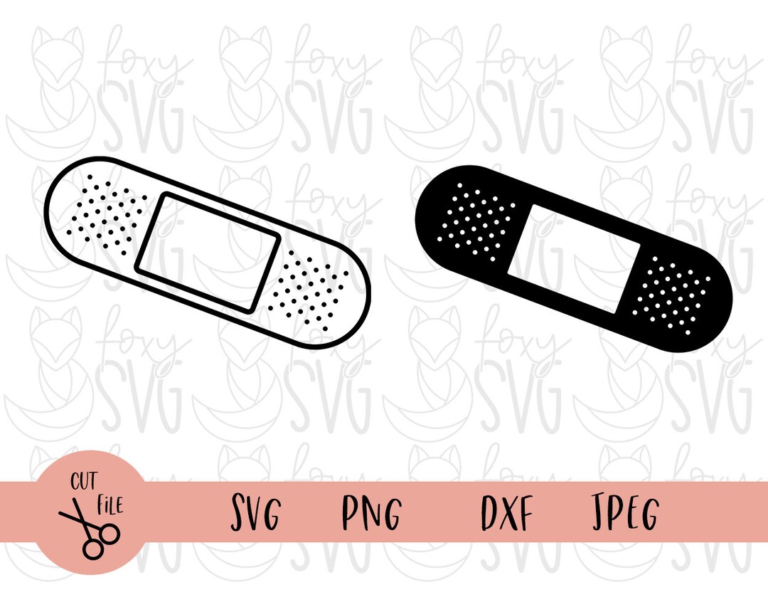 Bandaid SVG - Bandage Svg, Band Aid Svg, Bandages Svg, Adhesive Svg ...