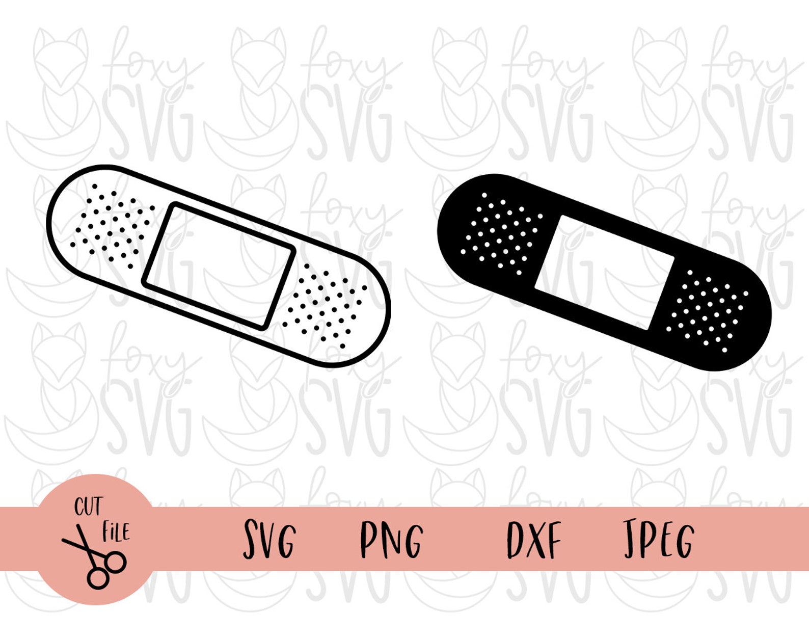 Bandaid SVG - Bandage Svg, Band Aid Svg, Bandages Svg, Adhesive Svg ...
