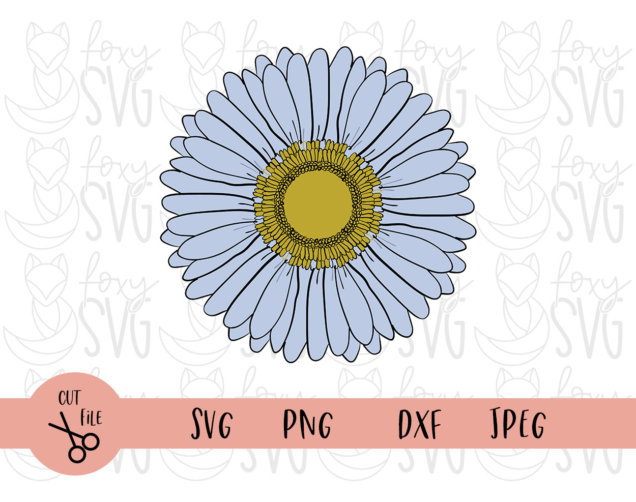 Daisy Svg Flower Svg,daisy Flower Svg Sunflower Svg Daisy Decal Svg ...