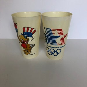 1984 Olympics Los Angeles California Plastic 16 Cups 16 Oz - Etsy
