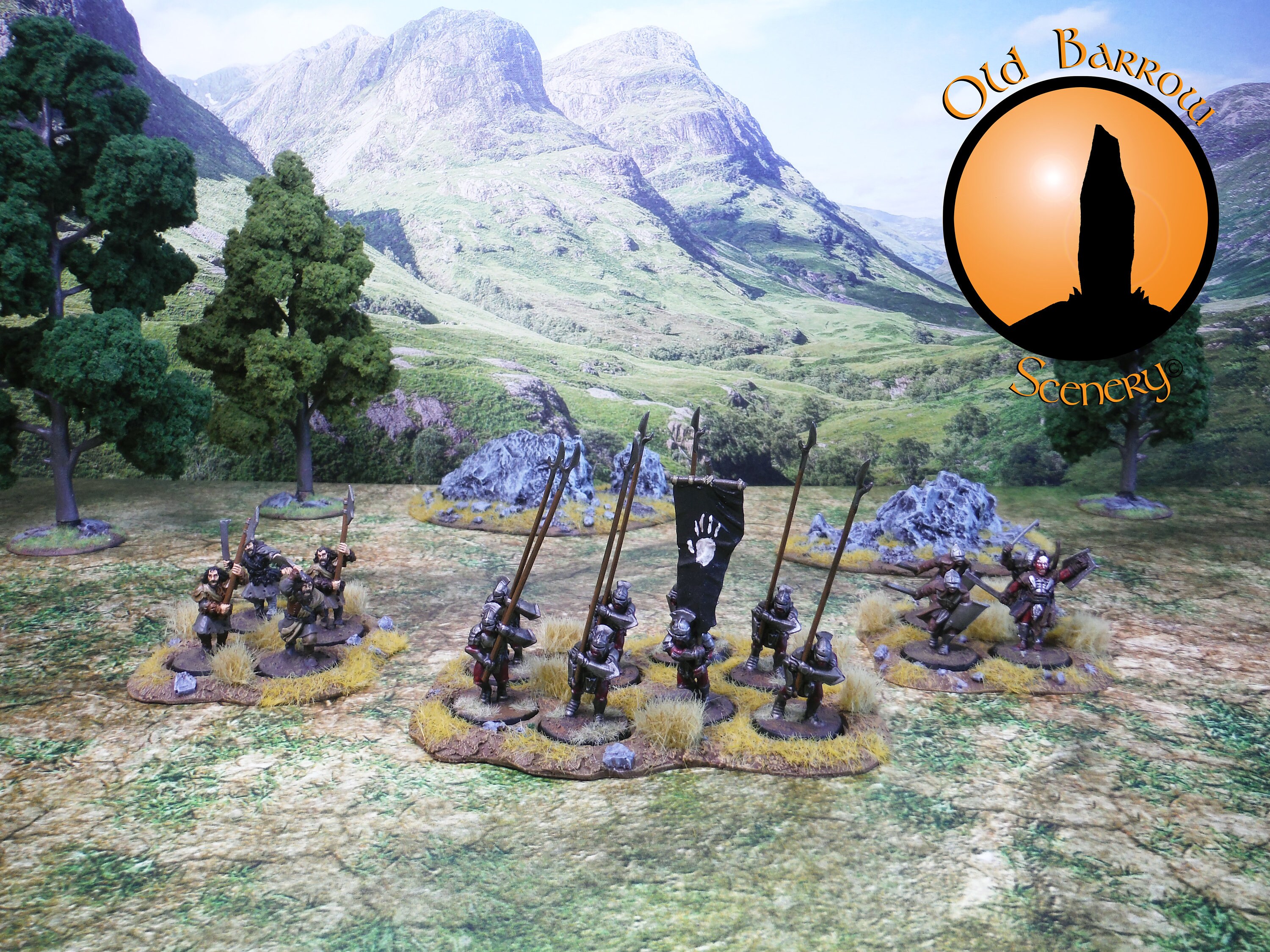 Wargame Terrain 28mm Scale Wargame RPG Miniature Scenery Set - Etsy