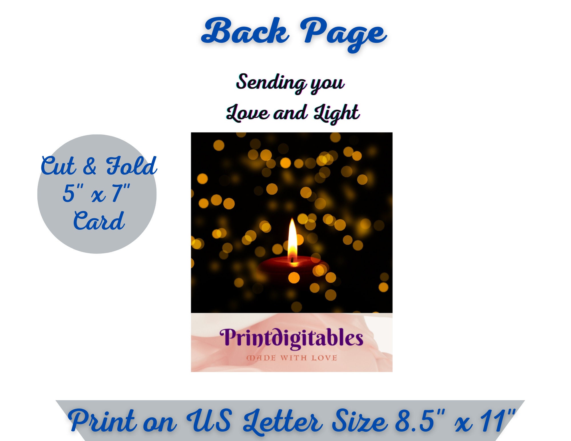 Sympathy Card Condolence Greeting Card 5"x7"heartfelt Sorry for Your ...