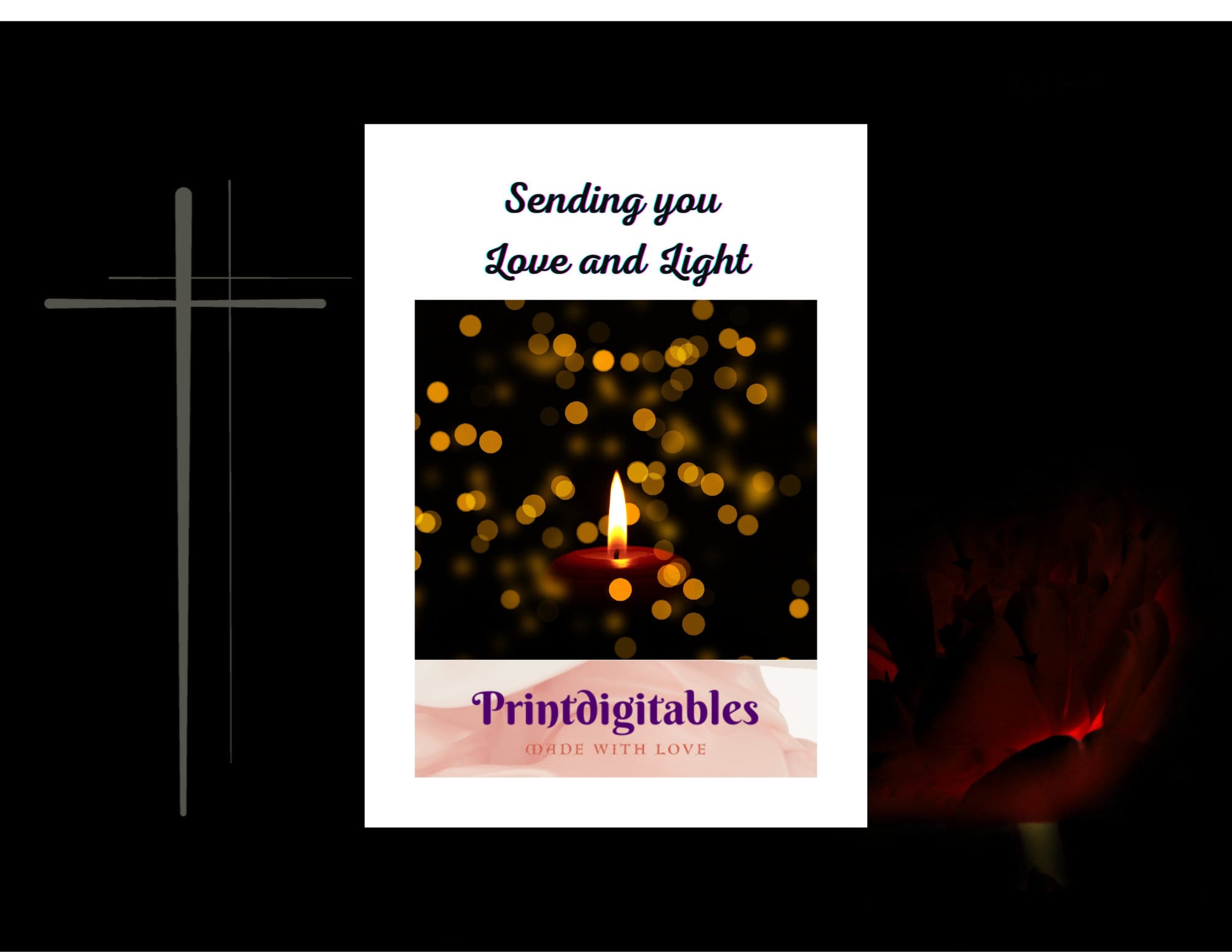 Sympathy Card Condolence Greeting Card 5"x7"heartfelt Sorry for Your ...