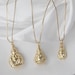 Solid 14K Puffy Gold Buddha Necklace, Real 14K Gold Buddha Necklace ...