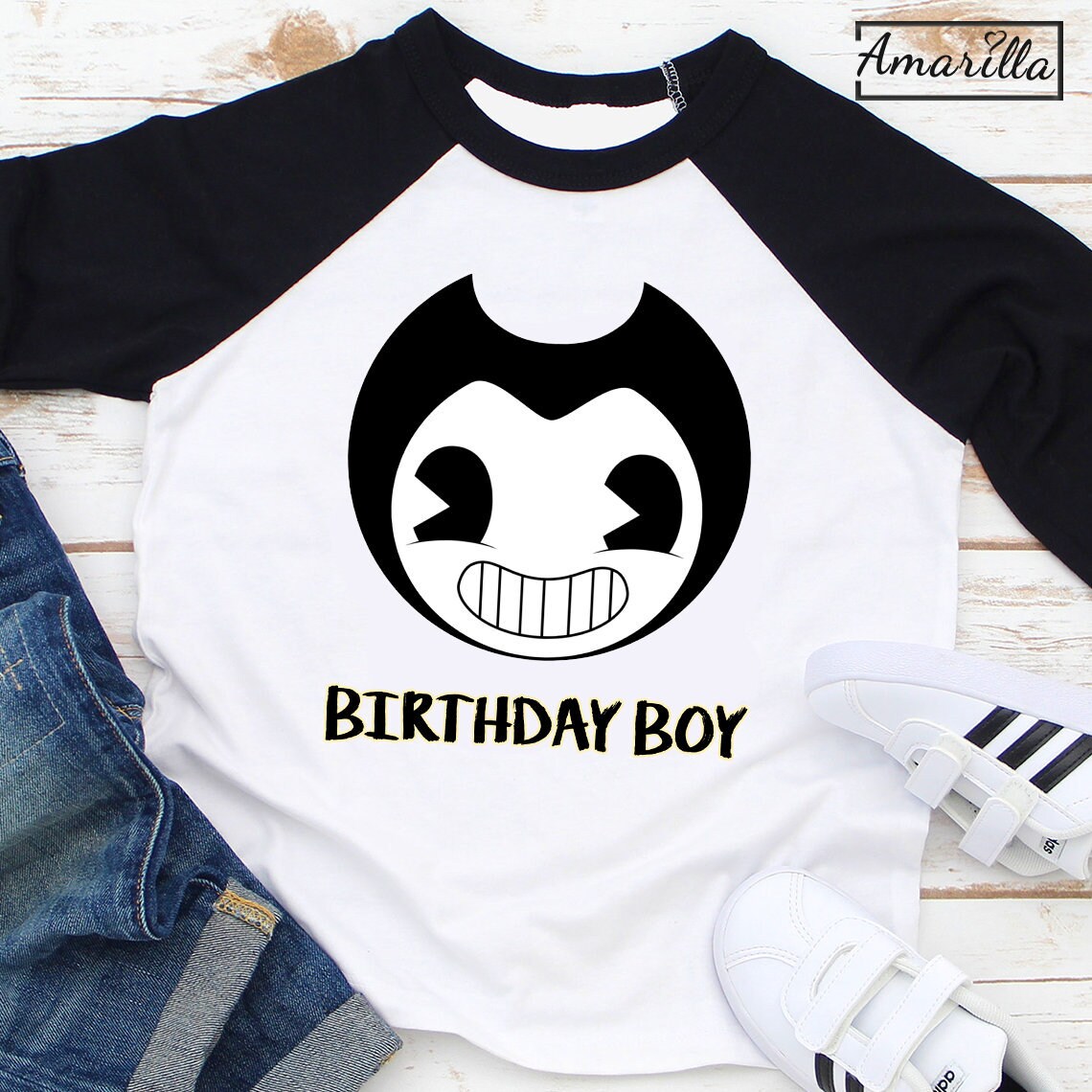 Bendy and the Ink Machine Iron on Transfer Image I Birthday - Etsy