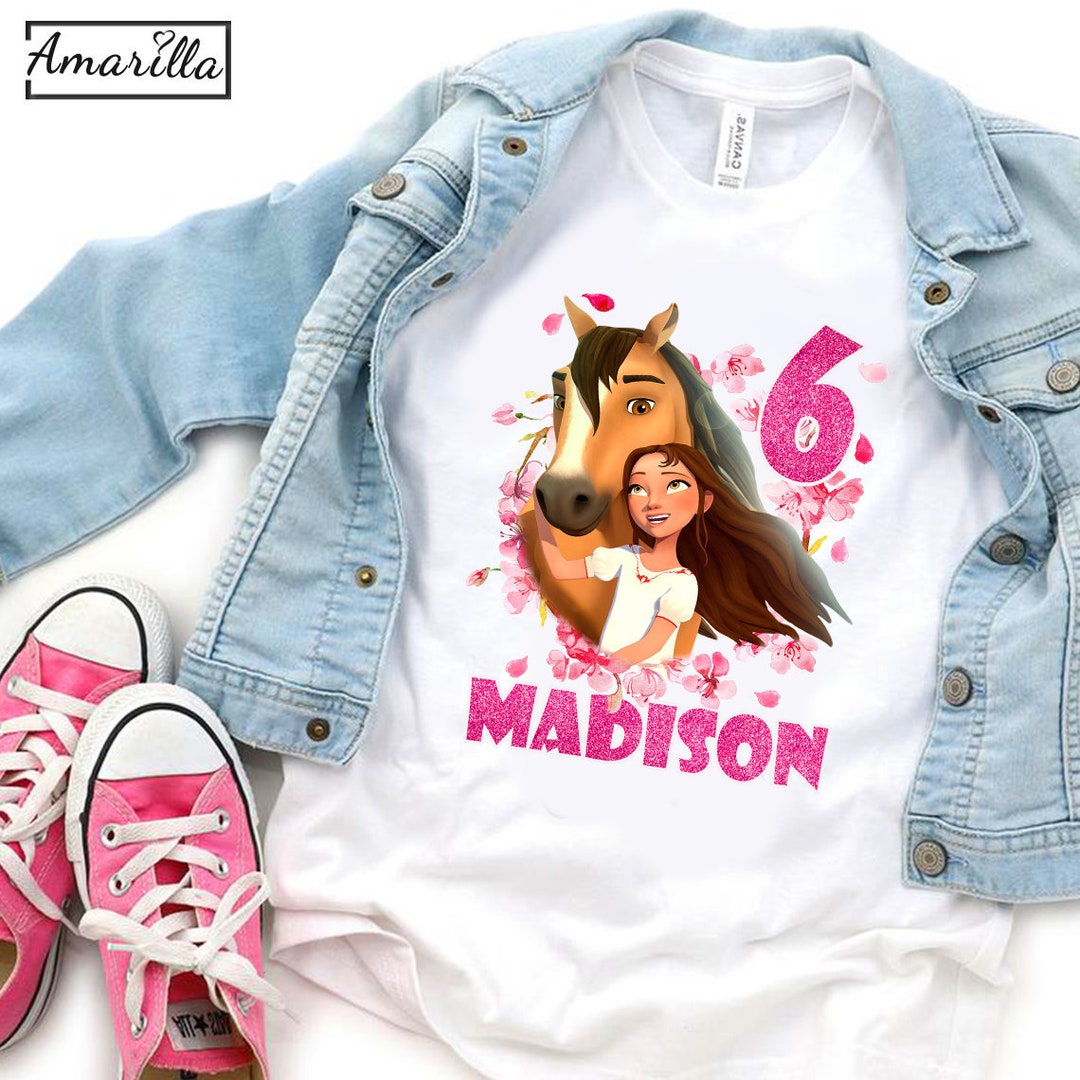 Spirit Riding Free Iron on Transfer Image I Birthday Party Iron on ...