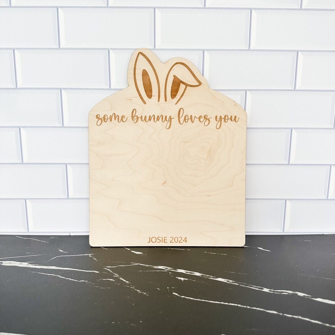 Easter Bunny Handprint Art Gift Easter Gift Grandma Handprint Art DIY ...