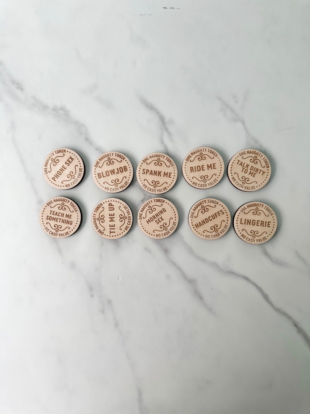 Naughty Adult Activity Tokens Bedroom Games Naughty Time Fun Gift ...