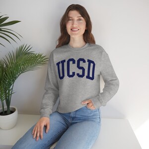 UCSD Sweatshirt,ucsd University Tee,ucsd University, University of ...