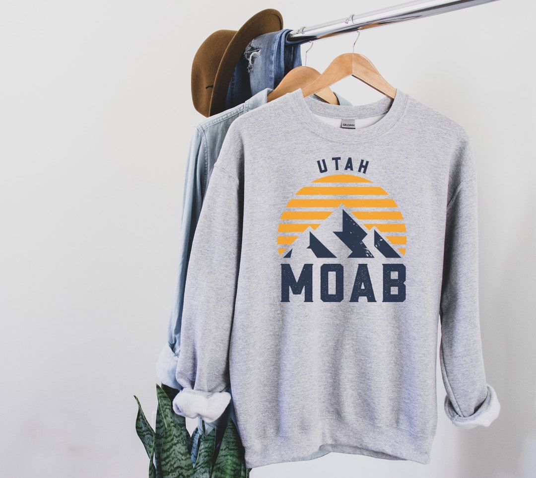 Moab Utah Sweatshirt,moab Utah Shirt, Arches National Park Tshirt ...