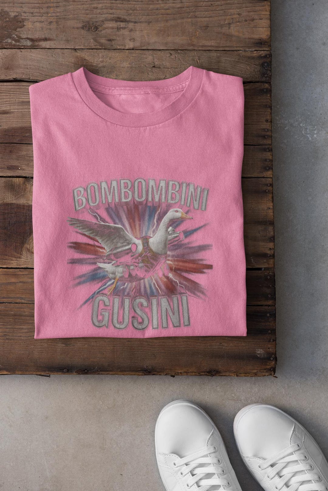 Bombardini Gusini Italian Brainrot T-shirt | Funny Viral Meme Graphic ...