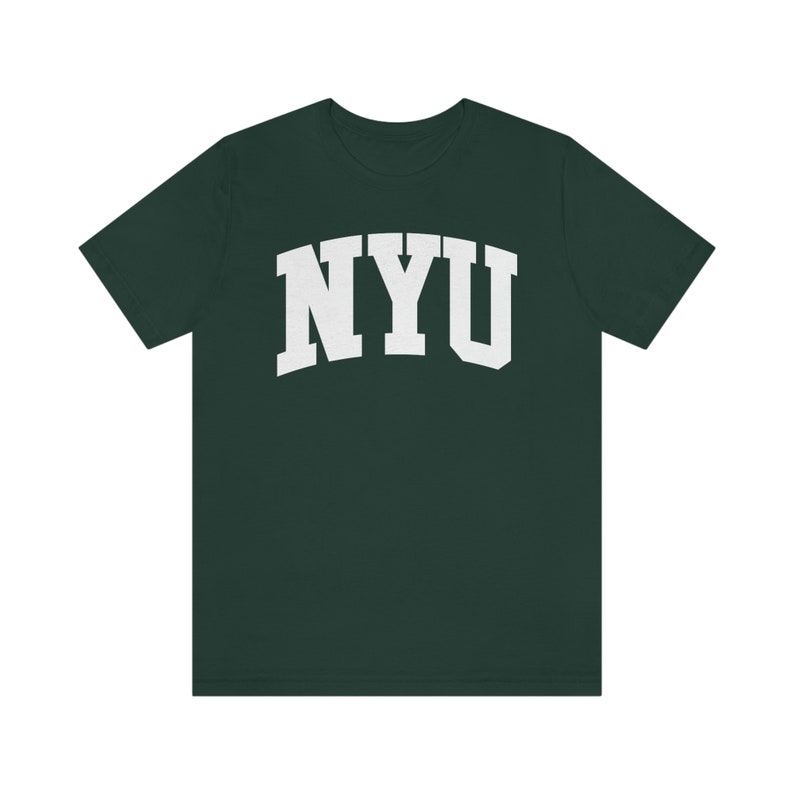 New York University Tee,new York University Tshirt, New York Crewneck ...