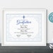 Godfather Certificate Template, Printable Editable Godfather ...
