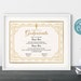 Godparents Certificate Template, Printable Editable Godparents ...