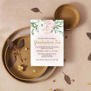 2025 Graduation Invitation Template, Graduation Invitation, Graduation ...