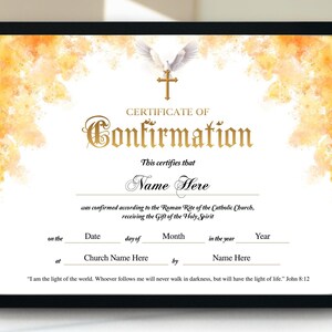 Certificate of Confirmation, 11x8.5 Fire Confirmation Certificate ...