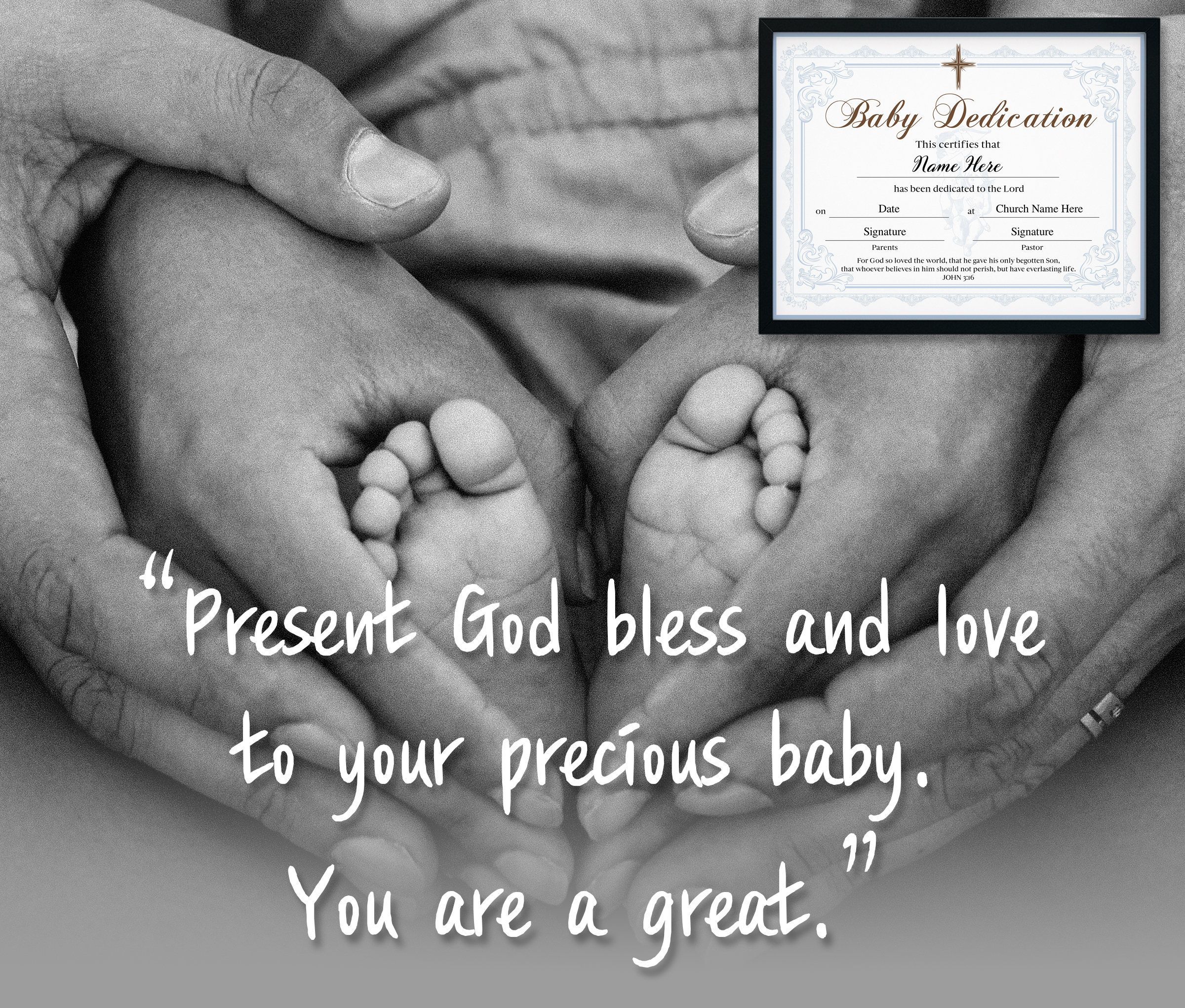 11x8.5 Baby Dedication Certificate Baby Boy Dedication - Etsy