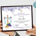 First Reconciliation Certificate Template, Editable Printable ...