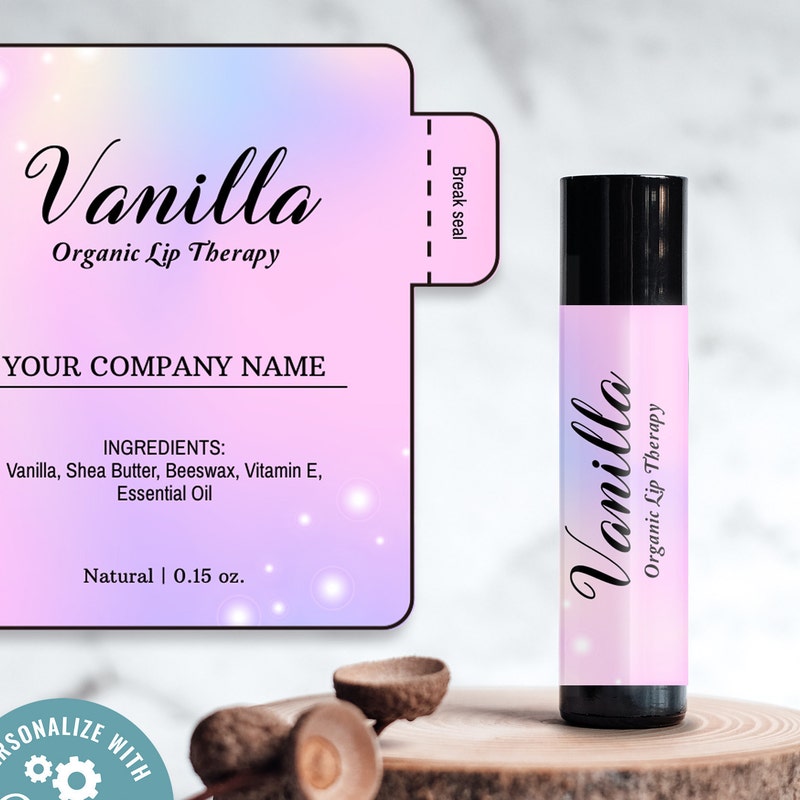 Chapstick Labels - Etsy