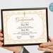 Godparents Certificate Template, Printable Editable Godparents ...