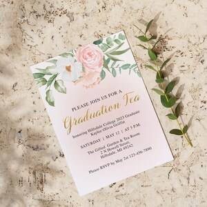 2025 Graduation Invitation Template, Graduation Invitation, Graduation ...