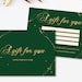 Green Gift Certificate Template, 5x7 Gift Voucher, Modern Gift ...