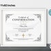 Printable Confirmation Certificate, Church Certificate Template, 11x8.5 ...