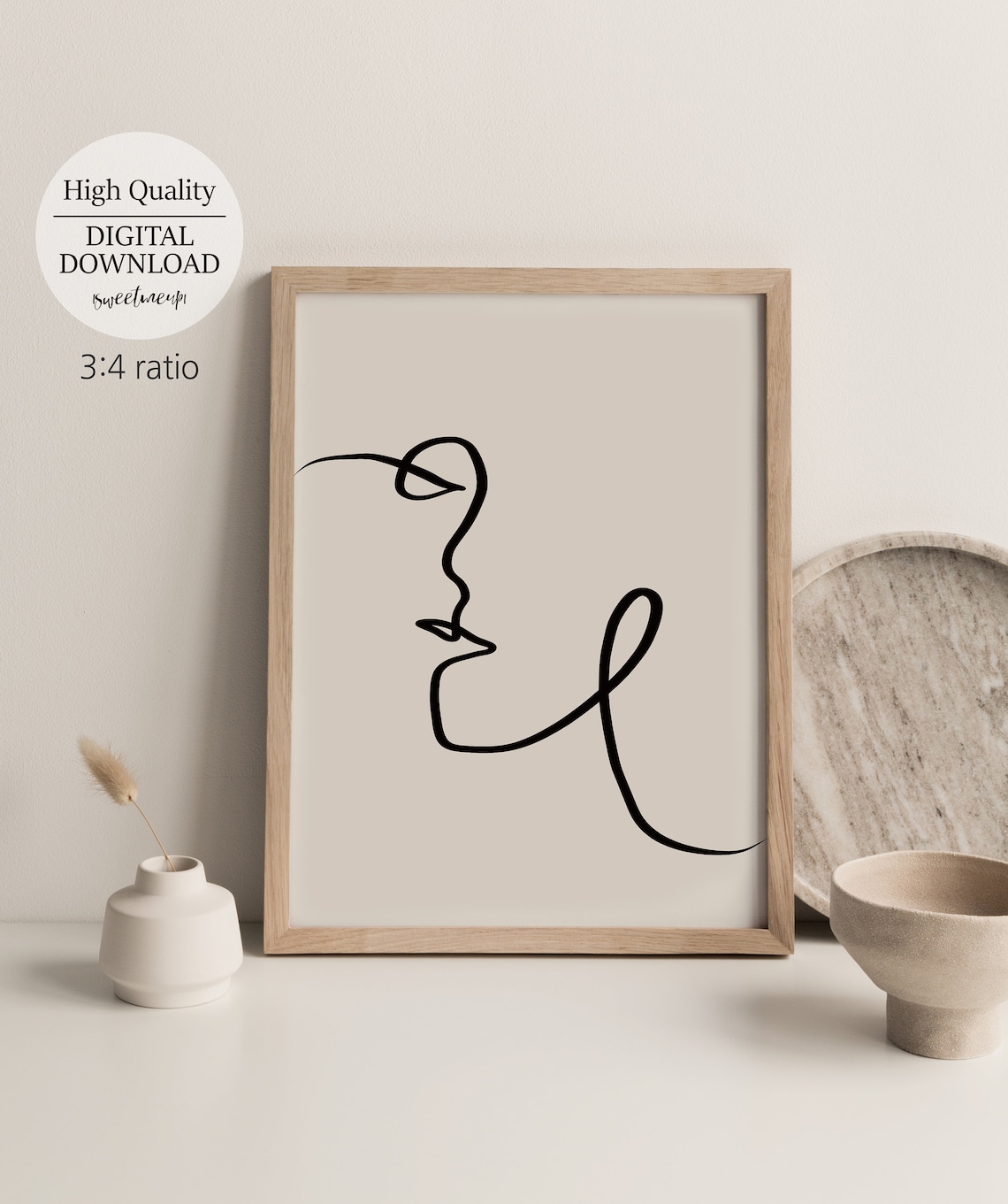 Single Line Art Faces Print Simple Line Art Female Face One - Etsy Canada
