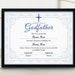 Godfather Certificate Template, Printable Editable Godfather ...
