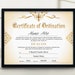 Printable Certificate of Ordination, Editable Ordained Minister ...