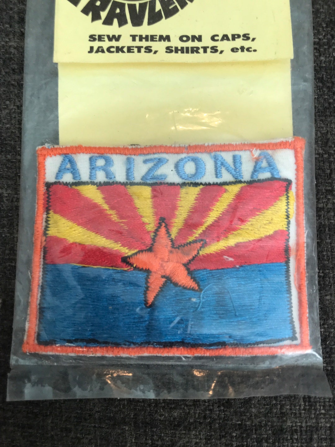 Vintage Arizona State Travel Patch Phoenix Tucson - Etsy