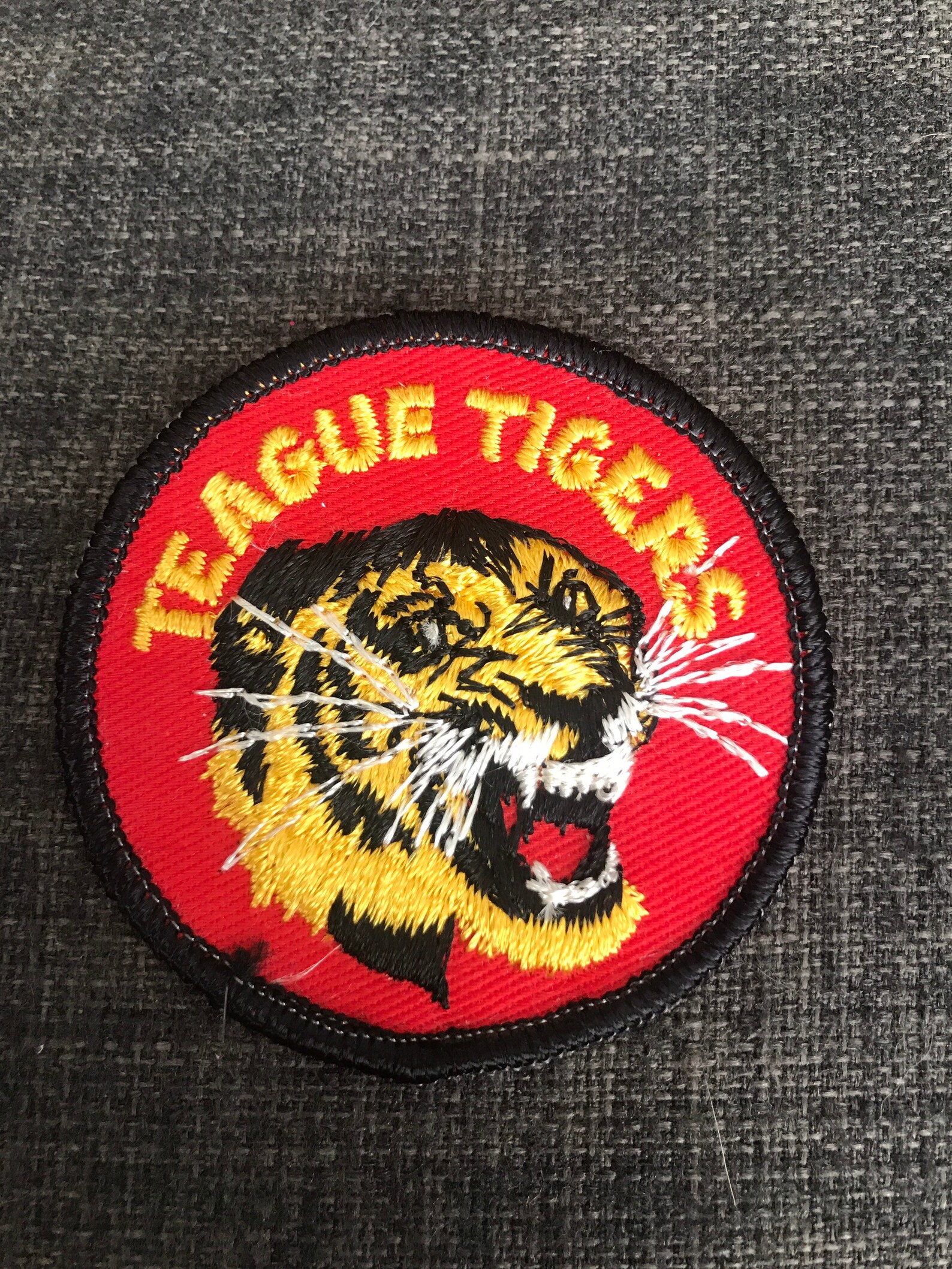 Two Vintage High School Patches Teague Tigers - Etsy