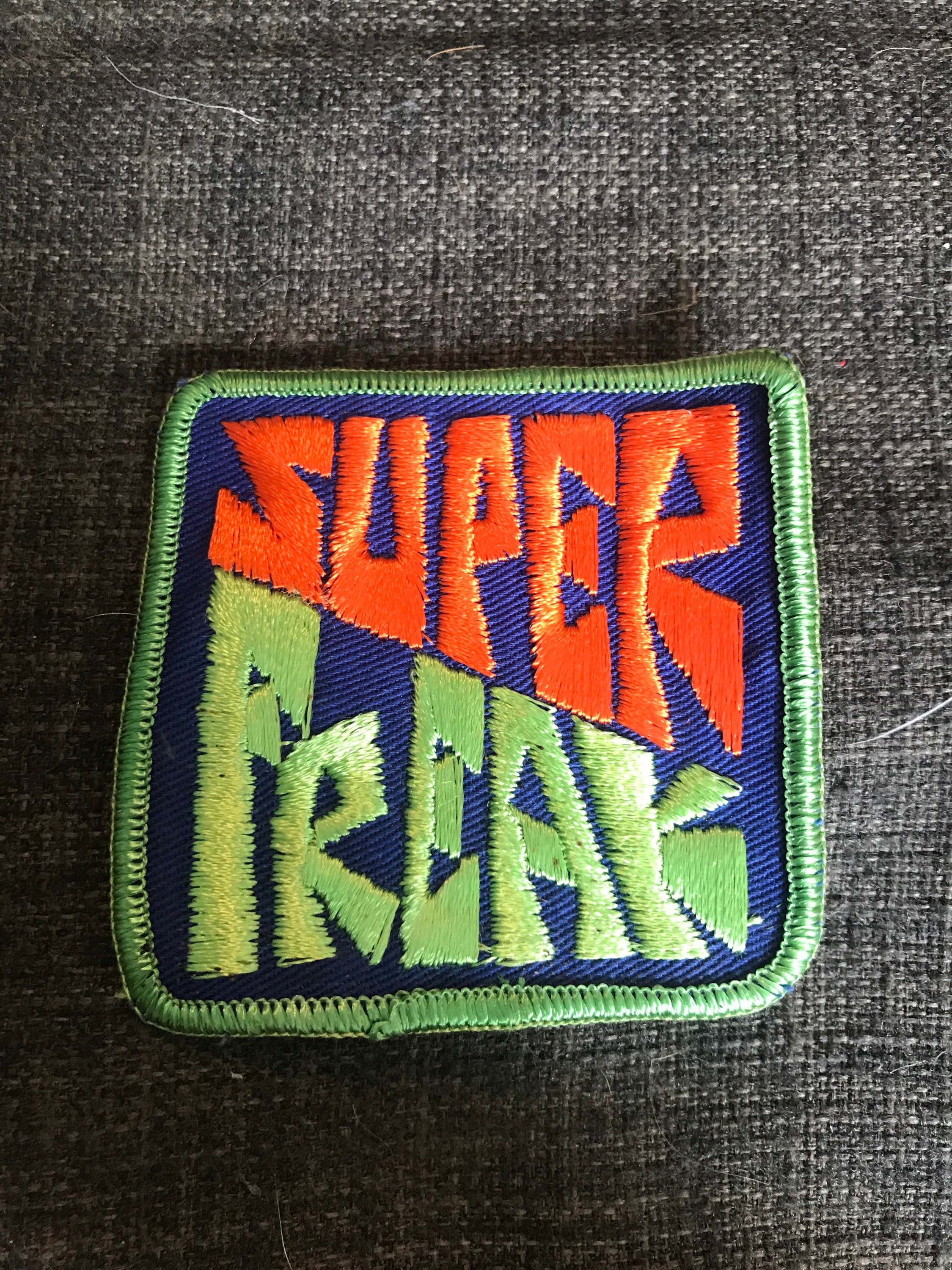 1970s Super Freak Vintage Patch - Etsy