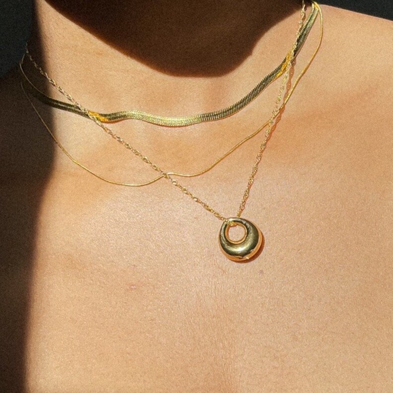 Collier ORION en or 18K Collier Rempli dOr Collier - Etsy Canada