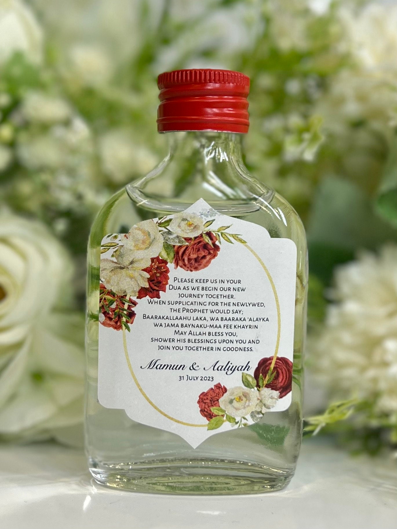 Zamzam Water Favour Gift: 50ml Glass Bottles, Box of 25 - Etsy UK
