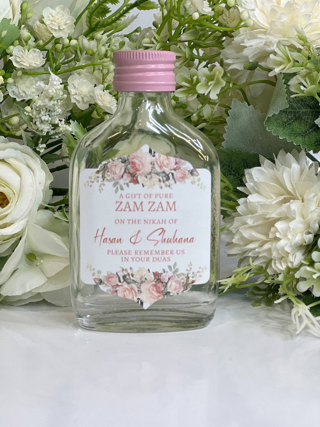 Zamzam Water Favour Gift: 50ml Glass Bottles, Box of 25 - Etsy UK